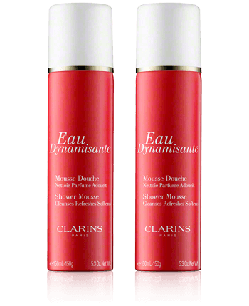 Clarins Eau Dynamisante Set met 2 x mousse douche